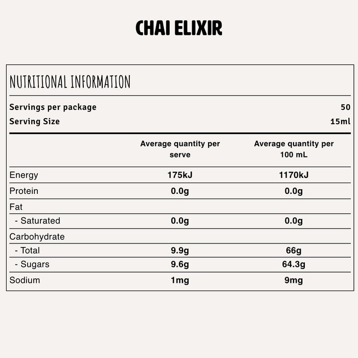 Alchemy Original Chai Elixir | 100% ALL NATURAL – Tea Journeys